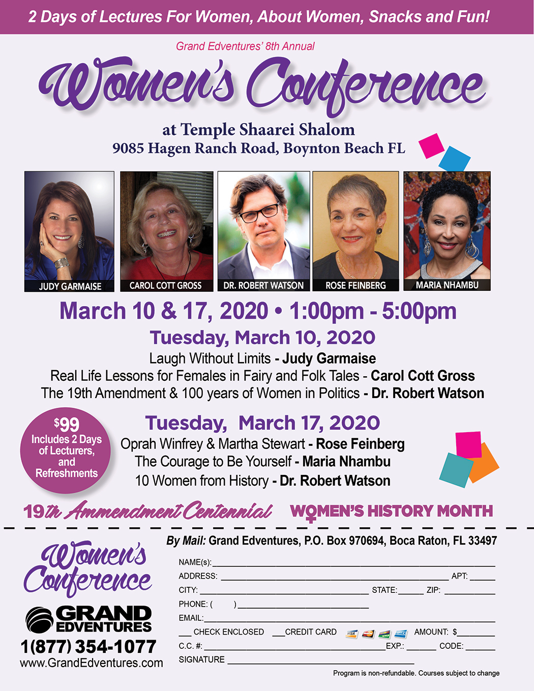 Women’s Conference 2020 – Grand Edventures