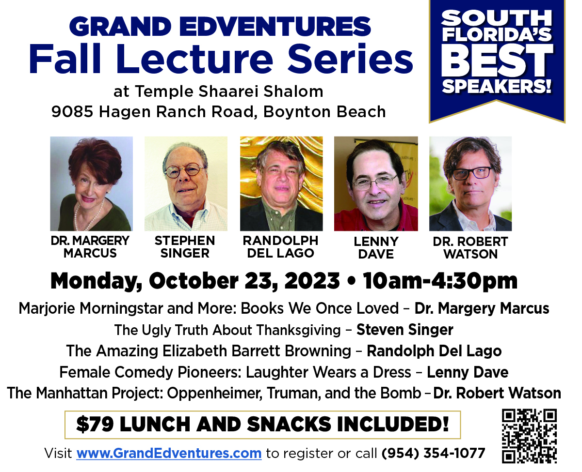 Fall 2023 Lectures Series – Grand Edventures